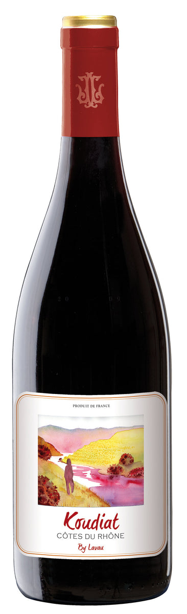 KOUDIAT AOC COTES DU RHONE ROUGE 2022 (6 BTLES) – Maison Lavau